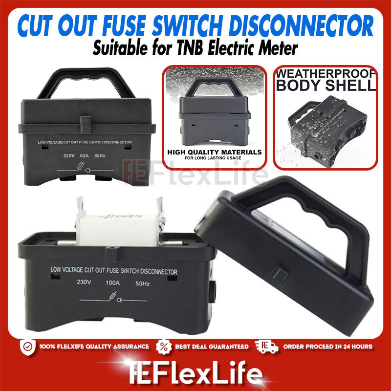 230V 63A/100A 50Hz Voltage BAHAYA/ME Cut Out Fuse Switch Disconnector ...