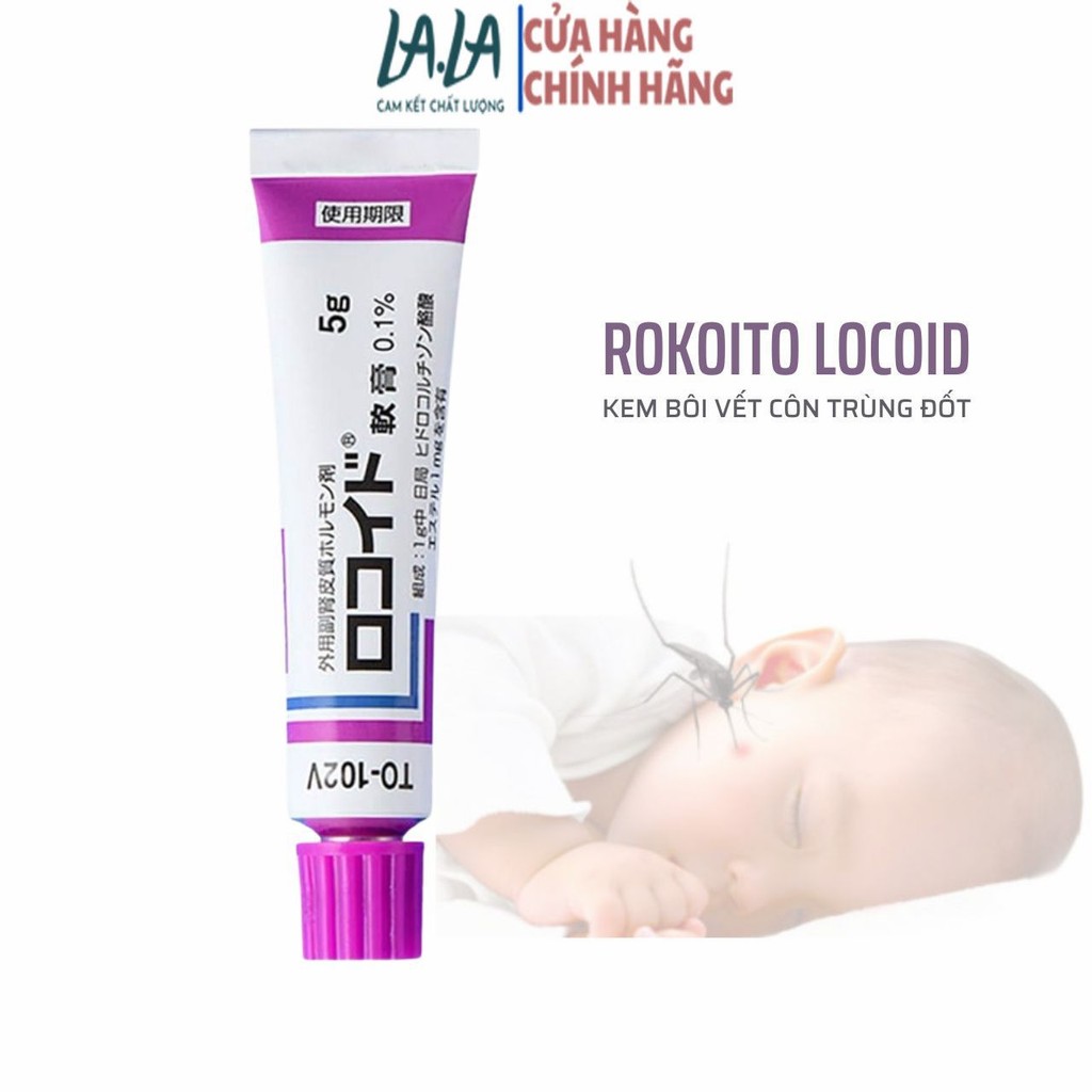 Rokoito Locoid Ointment 5g Japanese insect and mosquito bite cream ...