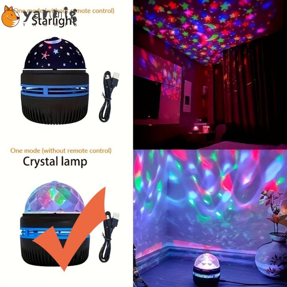 YANMIG Star Projector, USB Powered 5V Water Light Projector, Colorful ...