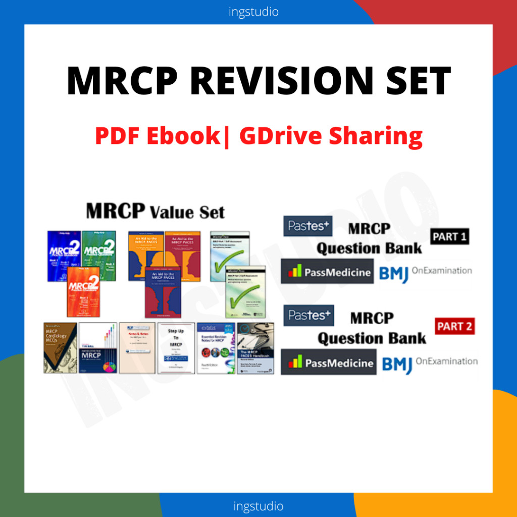 MRCP Revision Set 2025 Full Set | Shopee Malaysia