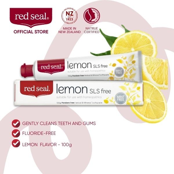 Red Seal Lemon Toothpaste 100g (Flouride-Free) | Shopee Malaysia