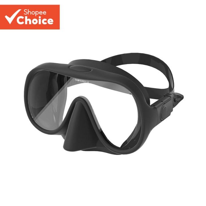 Anti Fog Tempered Glass Diving Mask Adult Diving Goggles Scuba Diving ...