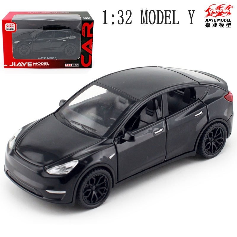 Kereta Model Skala 1:32 [Berpetak] Jiaye Model Y Simulasi Bunyi Aloi ...