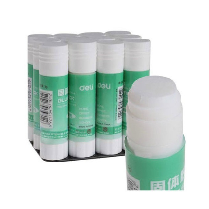 得力固体胶 配方g小号强力固体胶棒Deli 7101 glue stick formula 9g small strong glue ...