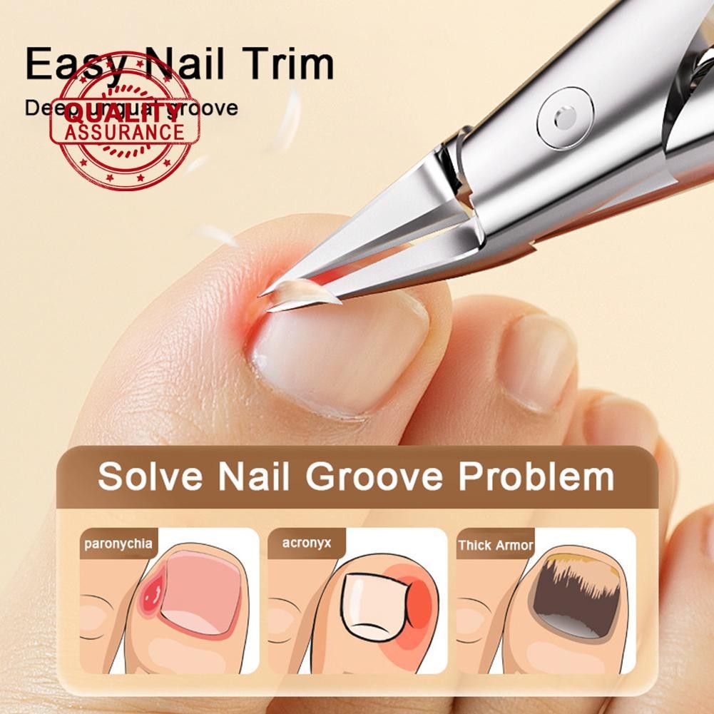 Nail Clippers For Nail Grooves Pedicure Talisman Bevelled Stainless ...