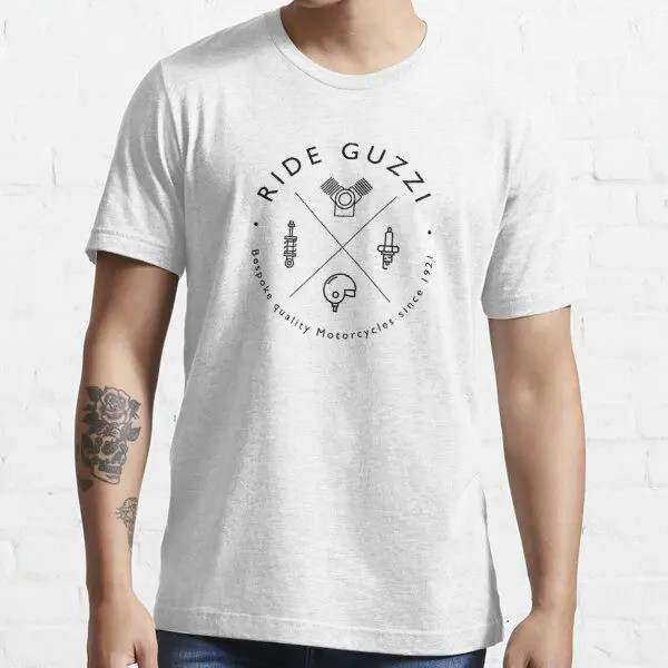 Moto Guzzi Mechanic Logo t shirt for Triumph HONDA Gilera BSA Buell ...