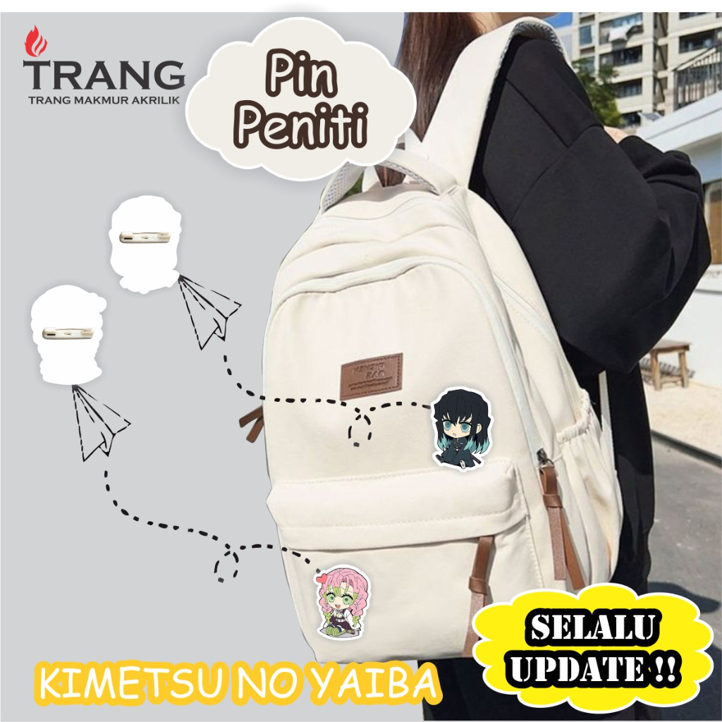 Acrylic Kimetsu No Yaiba Hashira Brooch Pin / Acrylic Kimetsu No Yaiba ...