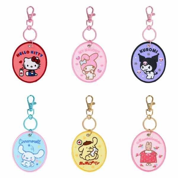 kuromi keychain Jepun sanrio Sanrio loket rantai kunci sulaman dua sisi ...