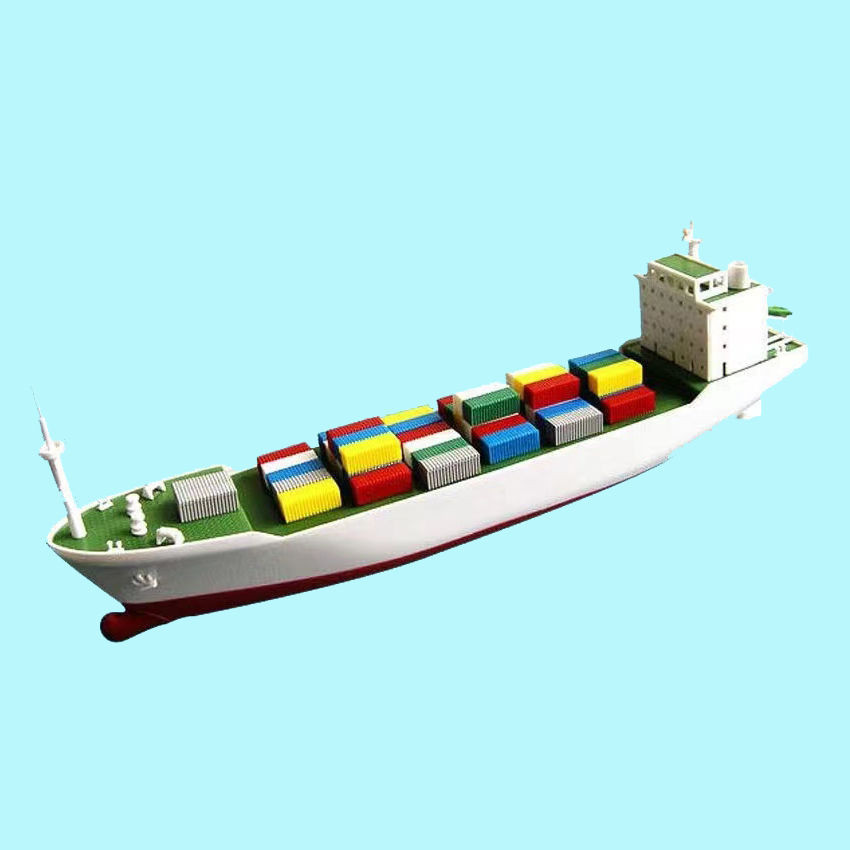 Cargo Ship Oriental Container Cargo Ship Electric Ship Model Assembling ...