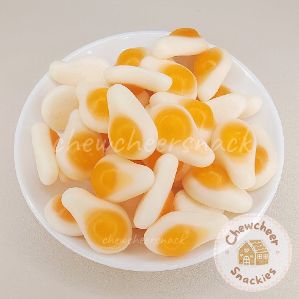 Gummy Egg Gummy [HALAL] | Gula Sweet Candy Fruit Sour Jelly | Shopee ...
