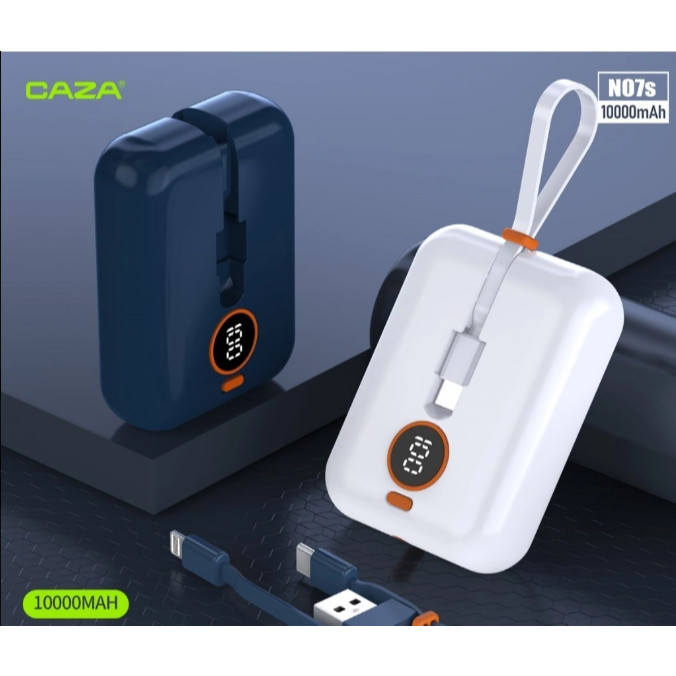 🔋Power Bank 10000mAh CAZA N07S Mini Super Fast Charge 66w Super Fast ...