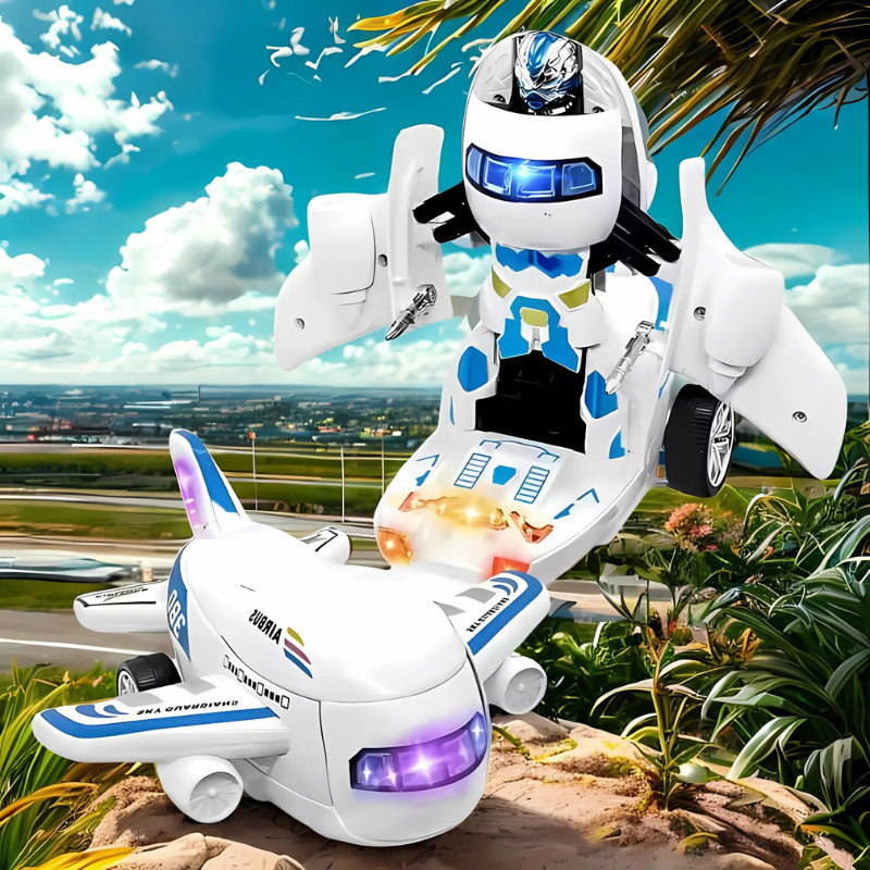 Toy Studio Children's Toy Airbus Plane Can Transform into Transform ...