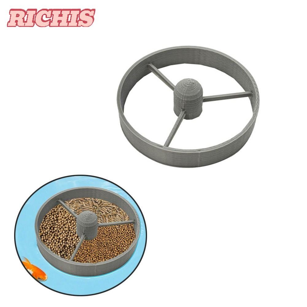 [RICHIS] Fish Tank Ring Feeder, Plastic Feeder Station Fish Pond Feeder ...