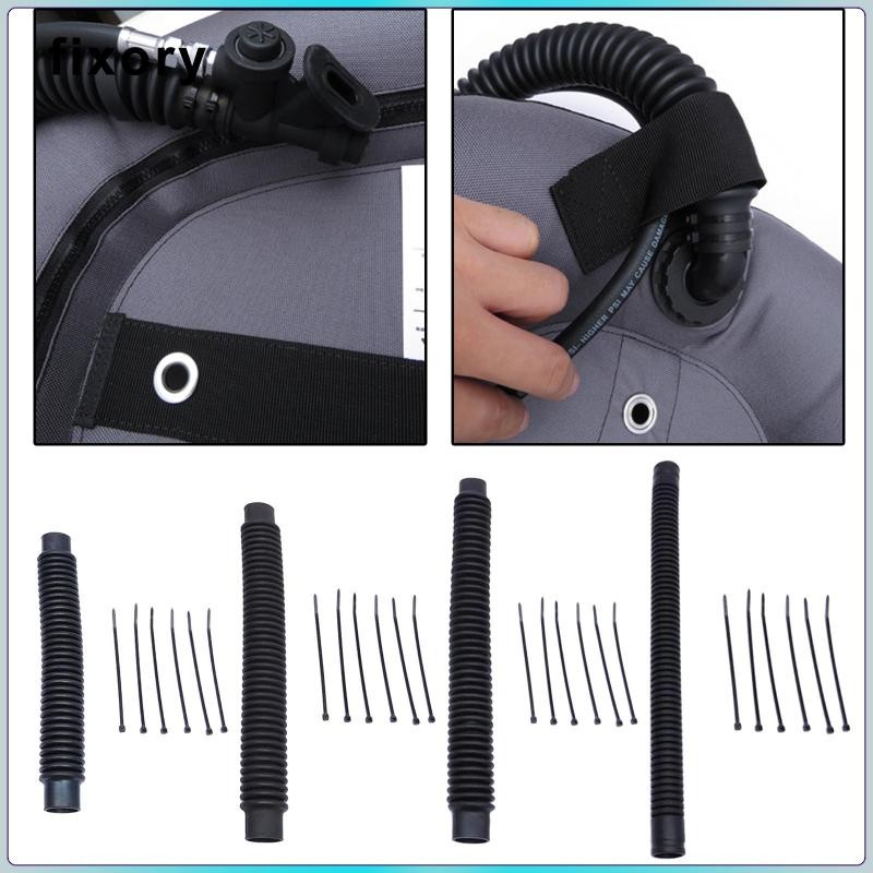 fixory Premium Diving BCD Inflator Hose Corrugated Buoyancy Compensator ...