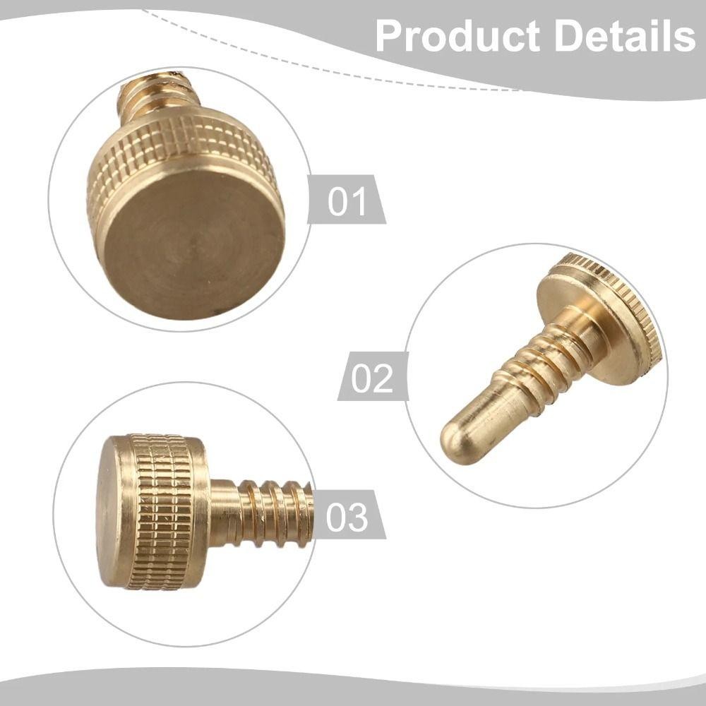 LAKAMIRY 1Pcs Pool Cue Extension Screw, Brass Cue Joint Billiard Cue ...