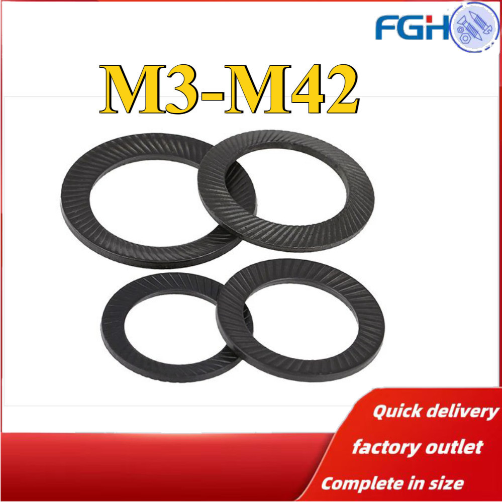 Wedge Locking Washer/Black Carbon Steel High Tensile Double-sided Wedge ...