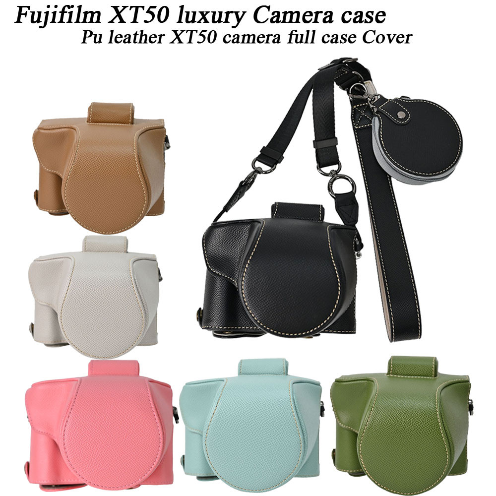 Luxury Fujifilm XT50 Camera Bag Pu Leather Camera Case Pouch For ...