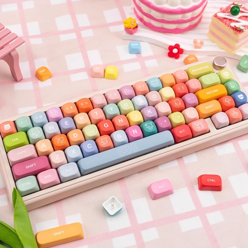 【KEYCAP ONLY】Gummy Bear Keycaps English Taiwanese Phonetic Alphabet ...