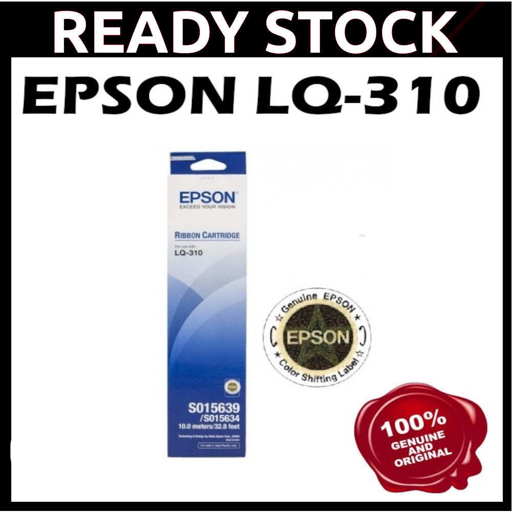 Epson ORIGINAL LQ-310 LQ310 LQ 310 Ribbon Cartridge S015639 S015634 ...