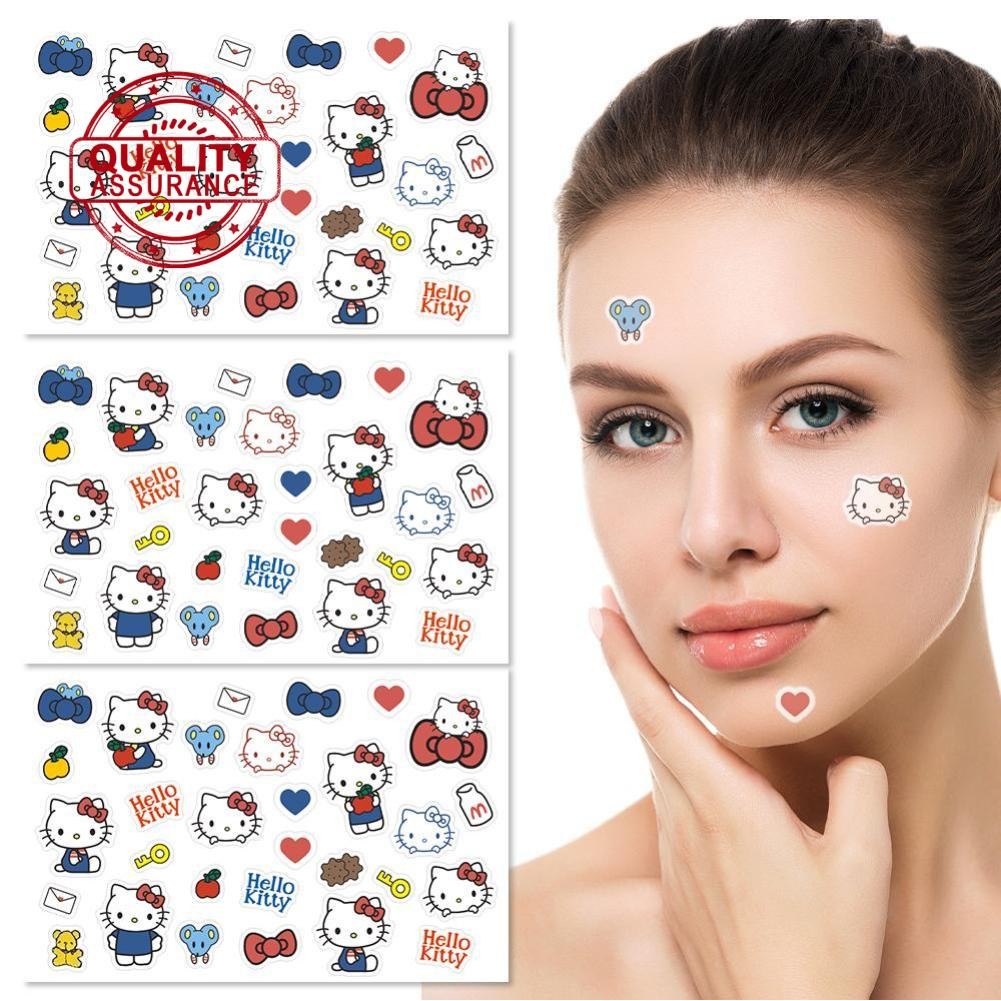 Cartoon Cats Pattern Acne Patch Skin Care Stickers Tool Sticker Beauty ...