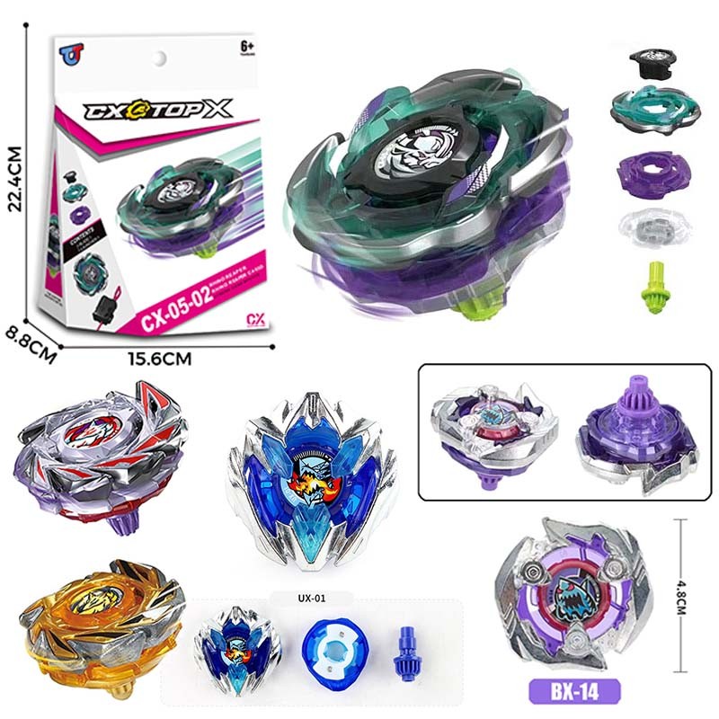 SB Beyblade X CX-06-02 CX-05-01 High Quality CX-04 Battle Entry Set for ...