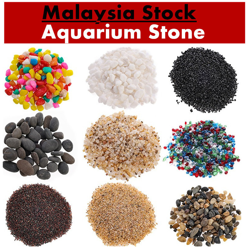 [PREMIUM GRADE!!] AQUARIUM Decorative Stone Sand Fish Tank Sand Natural ...