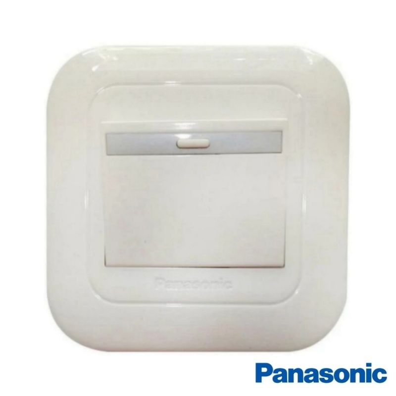 Panasonic Single/Engkel Switch 1 Gang WEJ78029 + WEJ5541 Wide Series ...