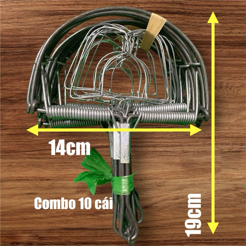 (set of 10) Trigger trap, semicircular mouse trap with large sensitive ...