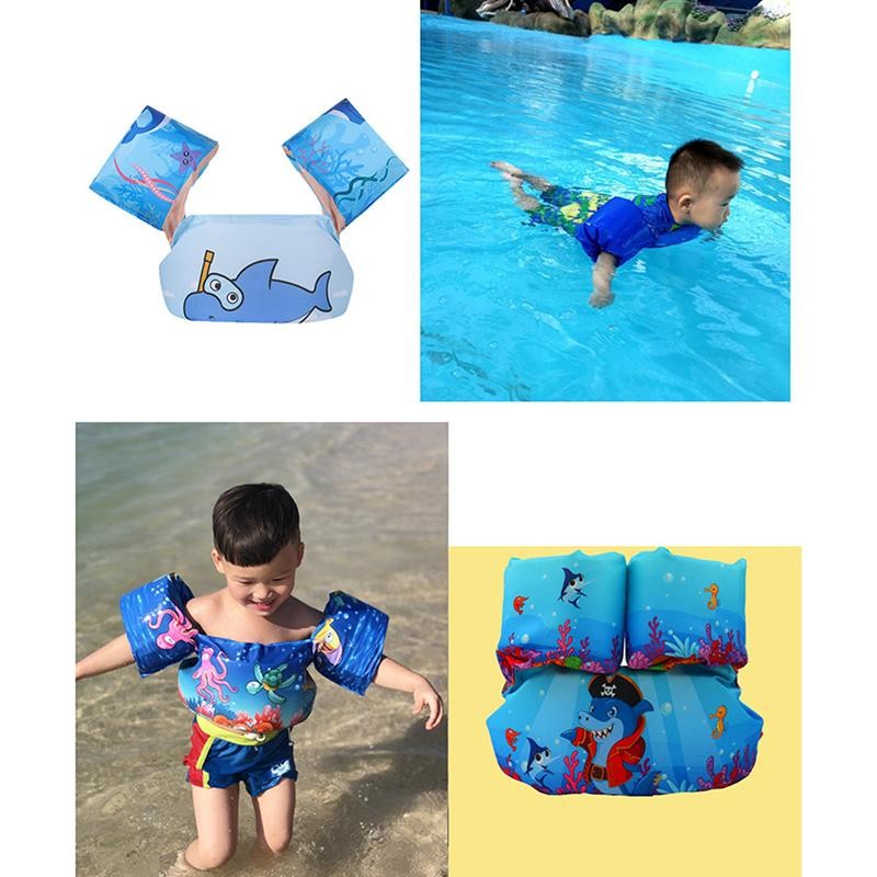 wayfarer> Baby Float Cartoon Arm Sleeve Life Jacket Swimsuit Foam ...