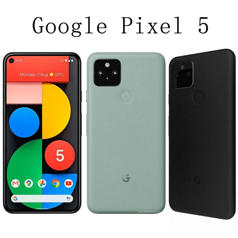 Google Pixel 5 5G Cellphone 6.0" Snapdragon 765G Octa Core 8GB+128GB ROM NFC eSim 12.2MP&16MP ...