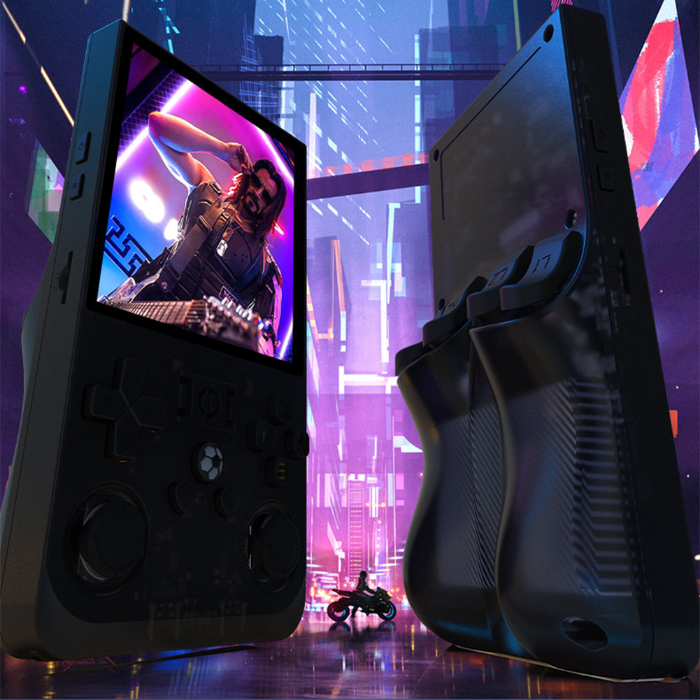 R36MAX Retro Handheld Game Console Open Source Linux System 4.0in HD ...