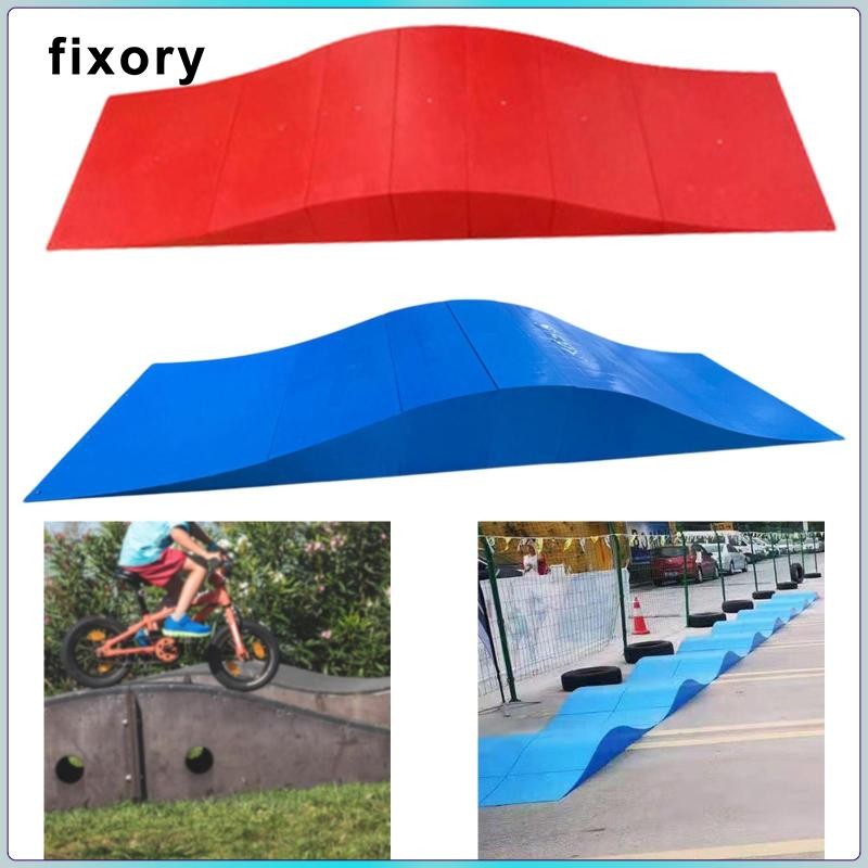 fixory Skate Ramp for Kids Portable Wave Ramp Track Training Equipment ...
