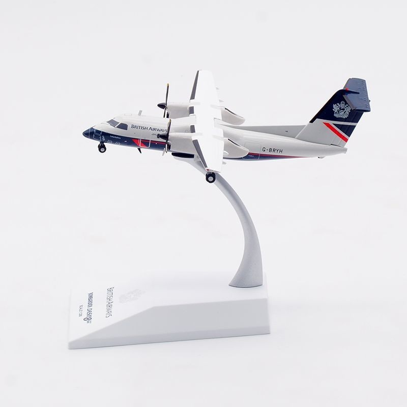 Jcwings 1: 200 Alloy Airplane Model British Airlines Eight Q100 G-BRYH ...