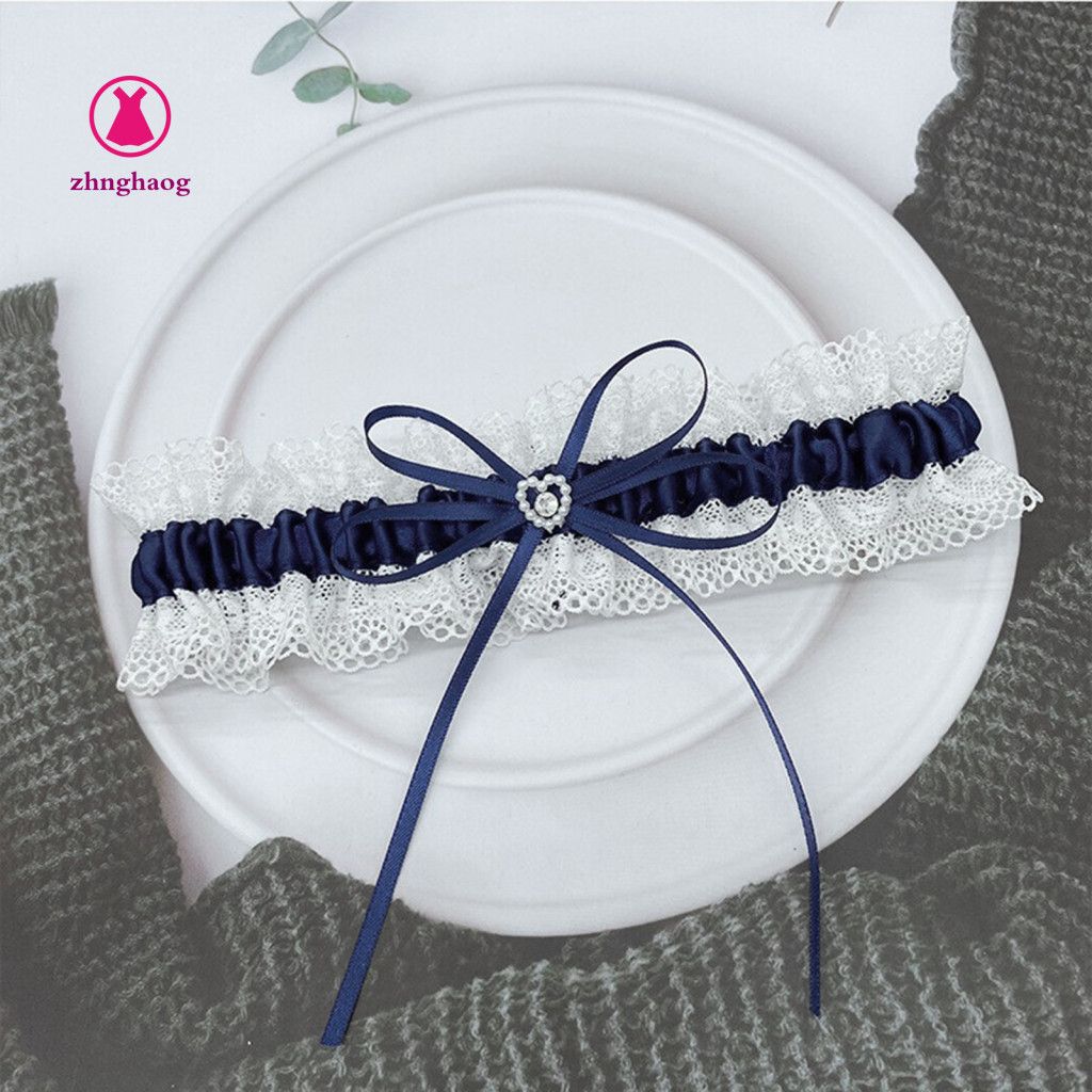 zhnghaog Bride Thigh Garter Wedding Garters Lace Floral Lace Wedding ...