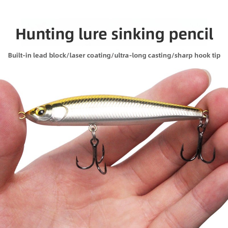 8cm/10g Long Distance Casting Pencil Lure Sinking Lure Hard Lure ...