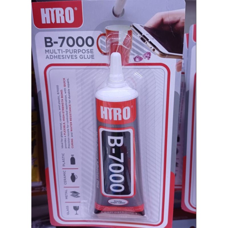 HYRO B-7000 Multi Purpose Adhesives Glue (50ml) | Shopee Malaysia