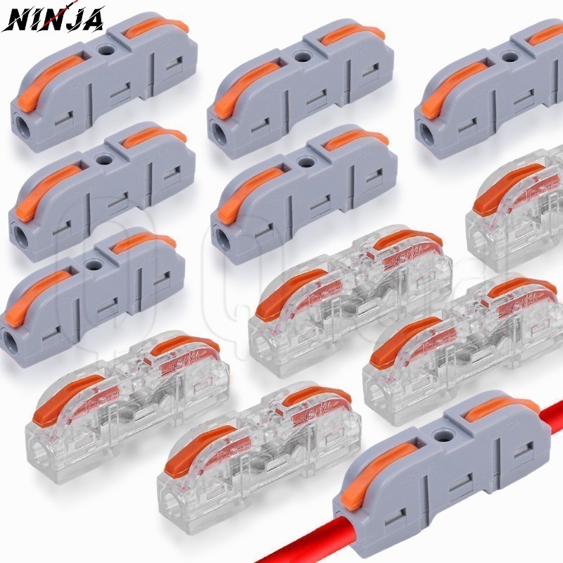 5Pcs Quick Wire Connectors - Wire Splitter - Compact Terminal Block ...
