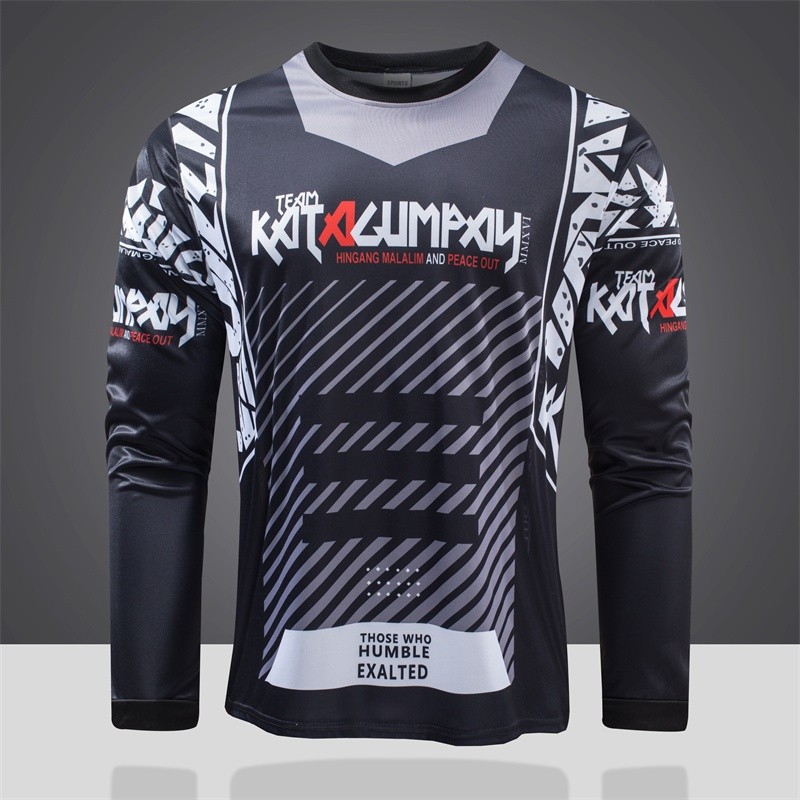 Motorcycle Jersey shirt apparels Long Sleeve cycling for men New style Bike Rider sports ...
