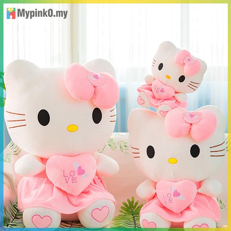 Mypink Hello Kitty Plus Doll Sanrio Toys Heart Hugging Kt Pink Kitty ...