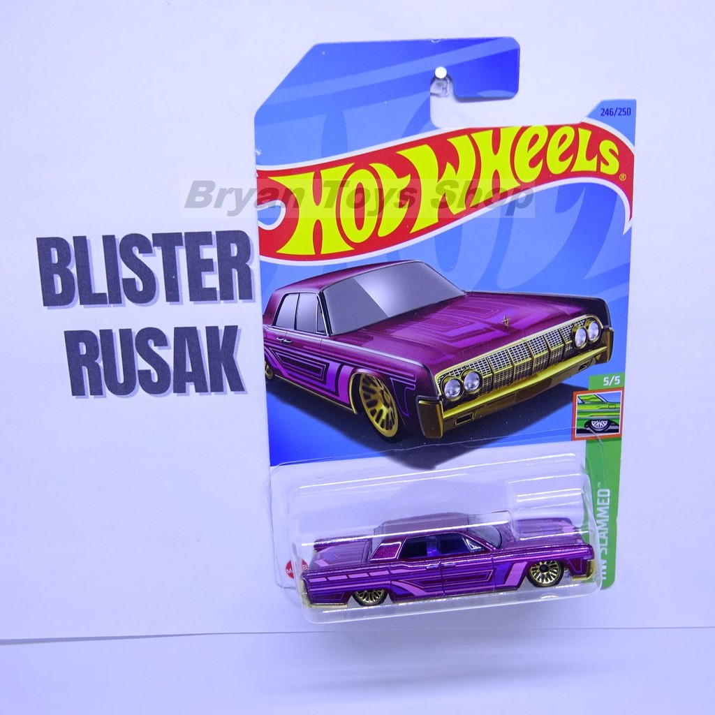 Hot Wheels Card Perennial 64 Lincoln Continental Pink | Shopee Malaysia