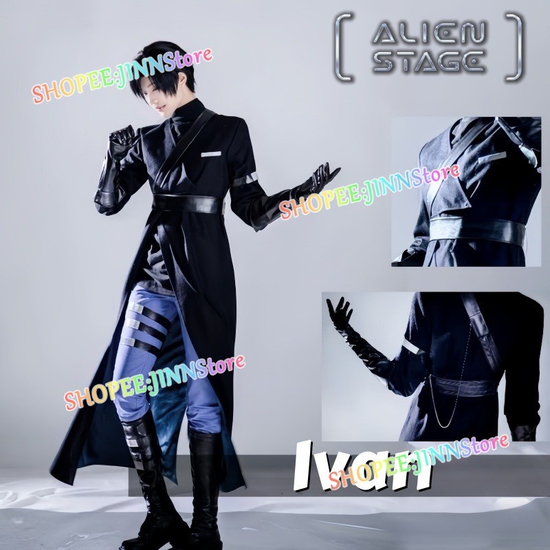 -JINN-Black Sorrow IVAN ALIEN STAGE Cosplay Costume AlienStage IVAN ...