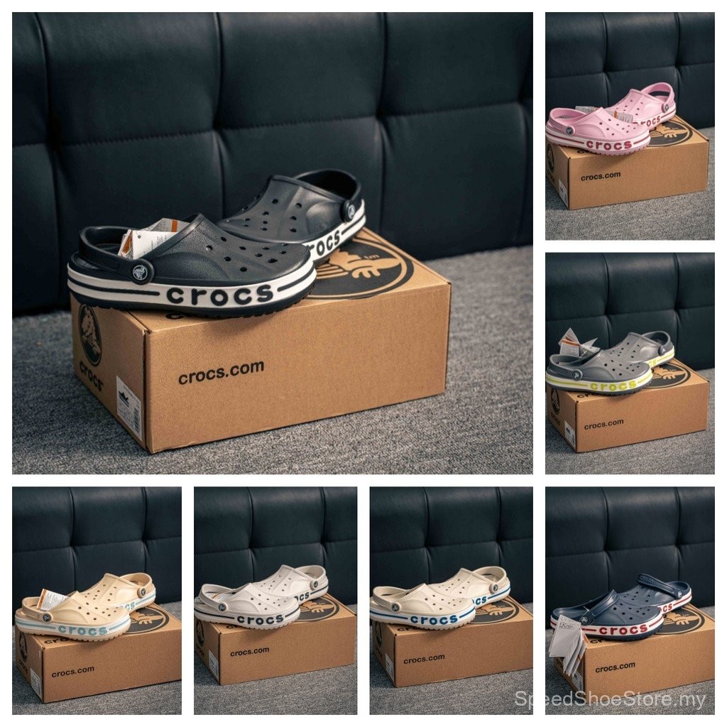Crocs pelbagai fungsi Bayaband OG Selipar kotak-kotak Reka bentuk ...
