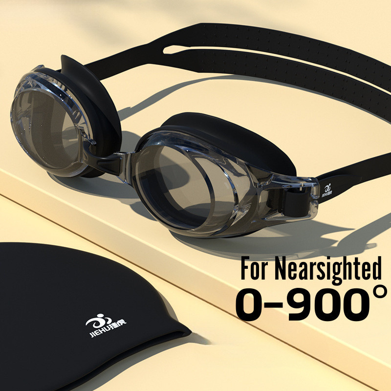 Recreational Swimming Goggles Adult With Power Myopia Goggles Degree ...