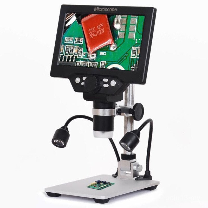 Free Shipping Industrial Digital Microscope 23cm G1200 Times Textile ...