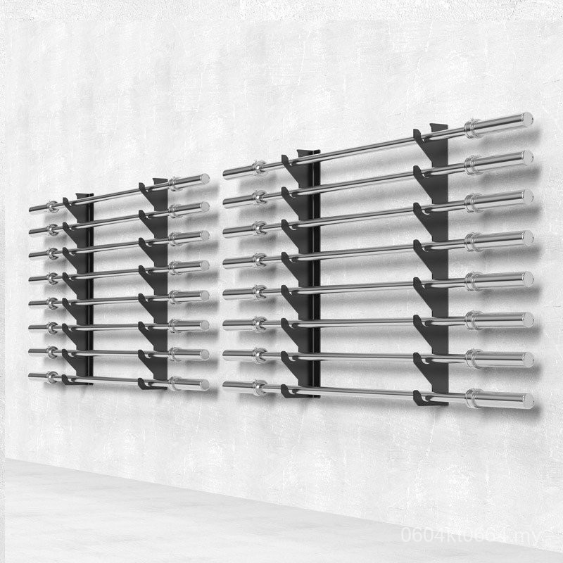 Barbell Bar Rack Austrian Bar Wall Rack Shelf Storage Wall Gym Storage ...