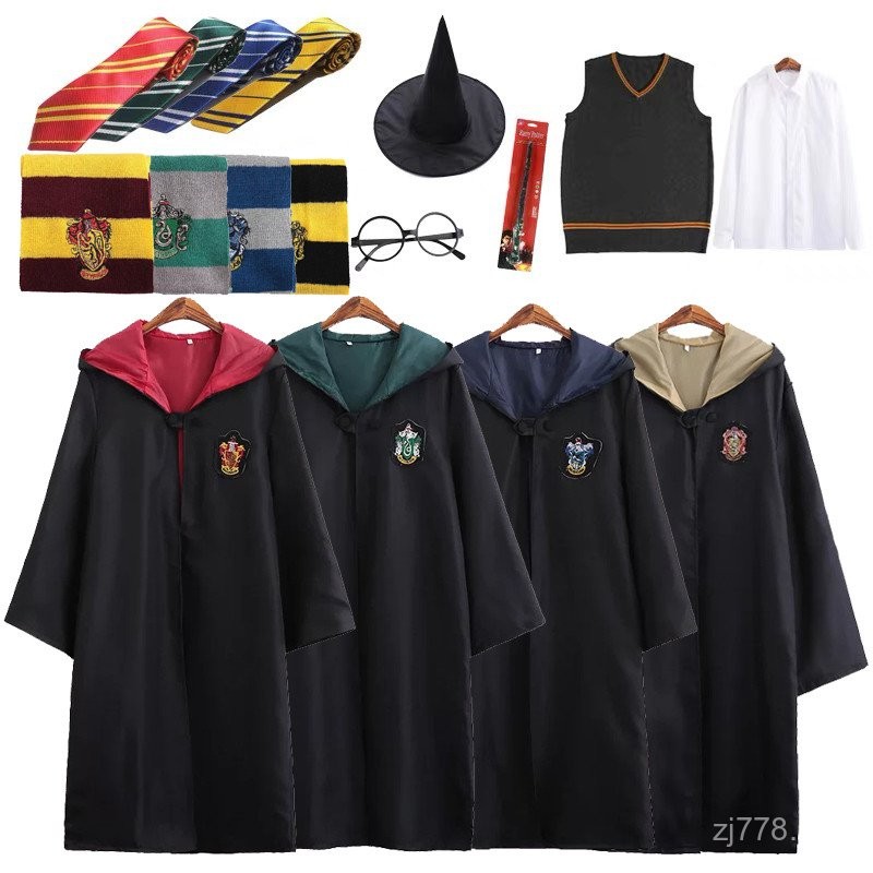 Popular Harry Potter Magic Robe cos Merchandise Clothes Costume Cloak ...