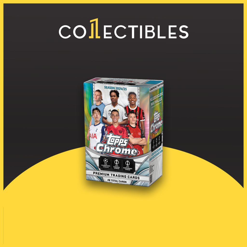 2024-25 Topps Chrome UEFA Club Competitions (UCC) Soccer Value Box ...