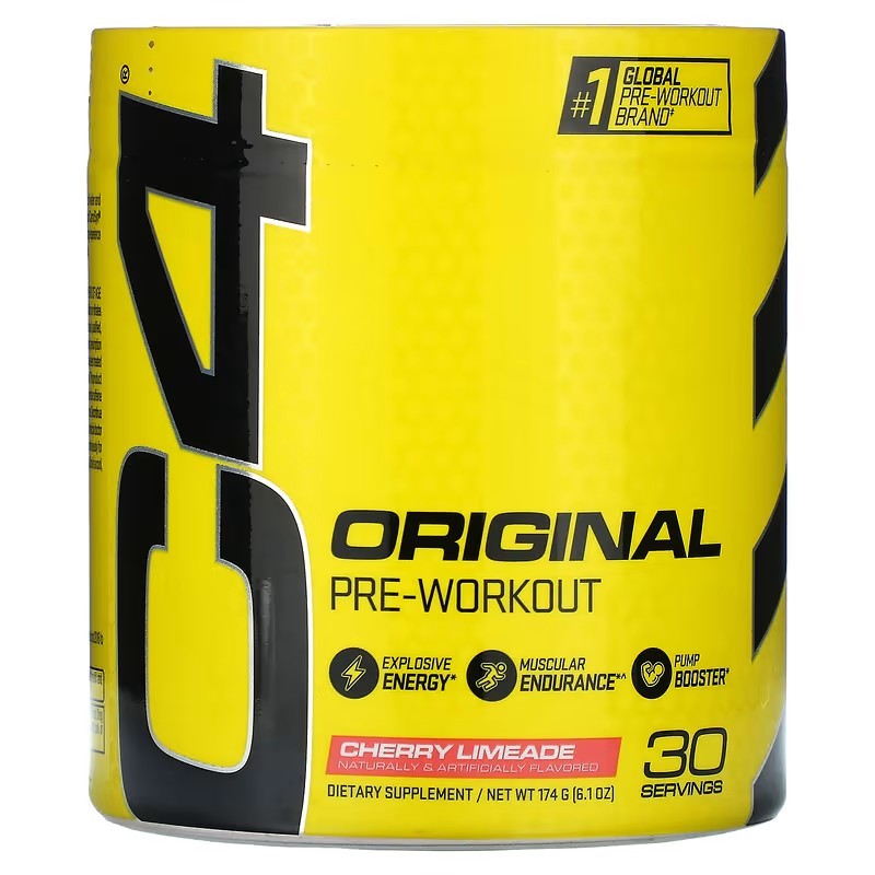C4 / Cellucor, C4® Original, Pre-Workout, Cherry Limeade, 6.1 oz (174 g ...