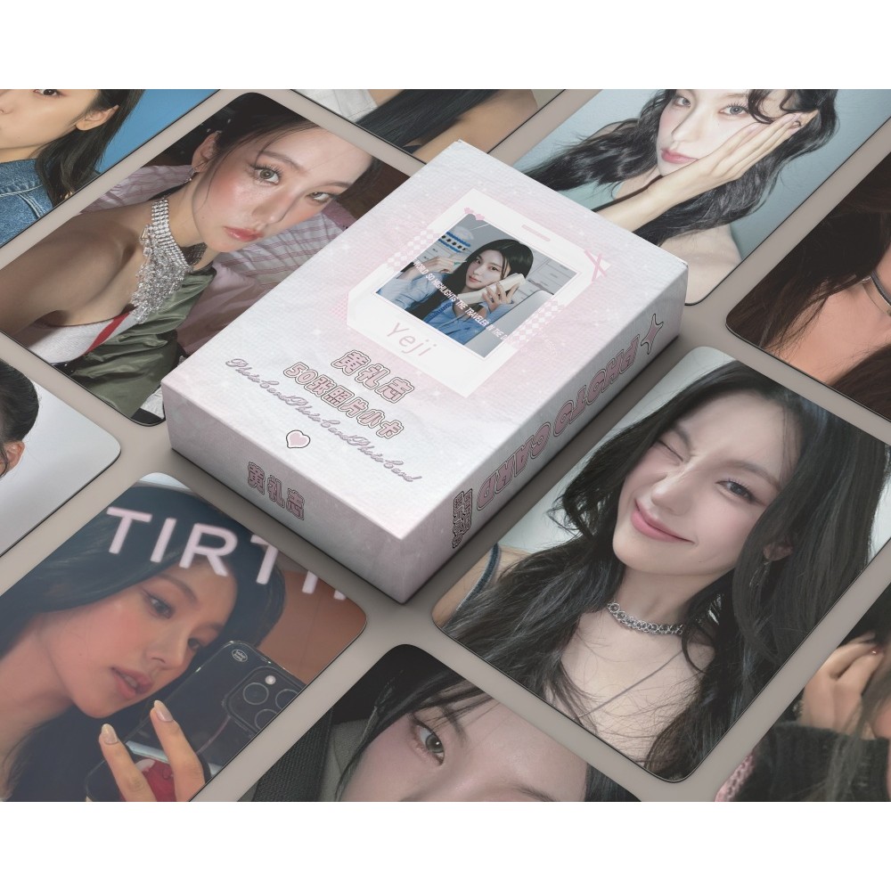 50-55pcs ITZY GOLD Hologram Laser LOMO cards BEST FRIENDS FOREVER Cheshire KILL MY DOUBT ...