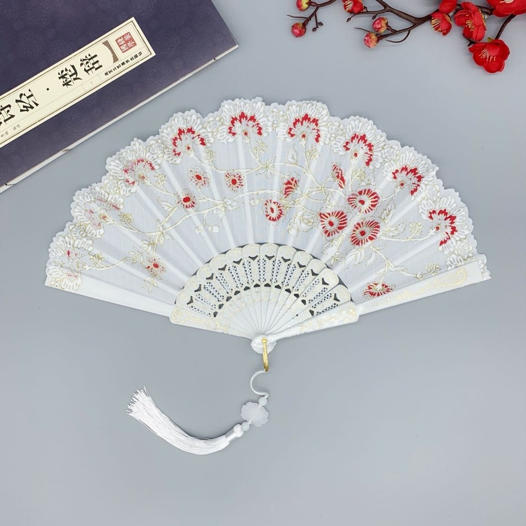 Plum Ancient Fan Hanfu Fan Classical Female Fan Folding Fan Gift Fan ...